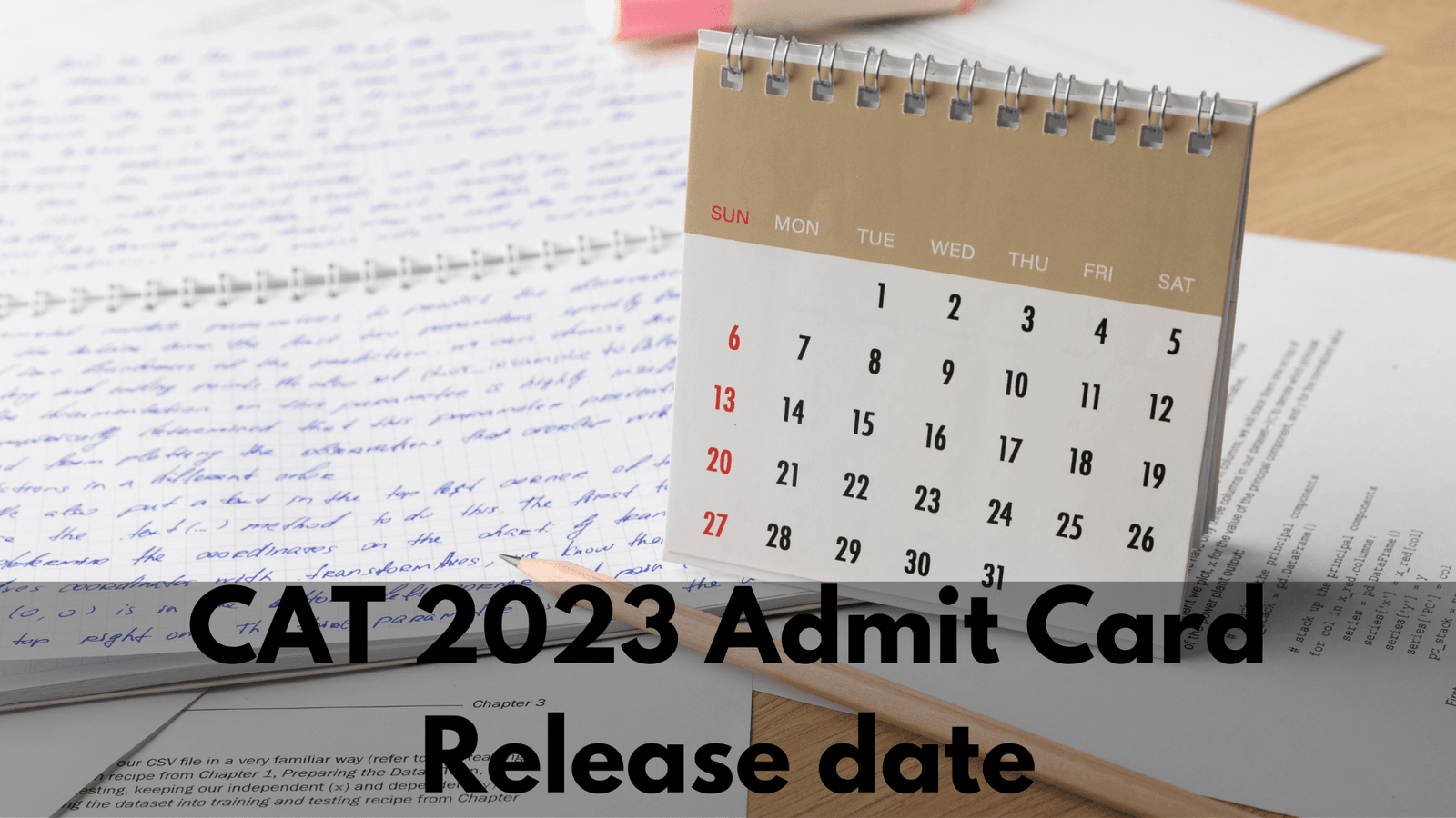 CAT 2023 Admit Card Release date - TathaGat